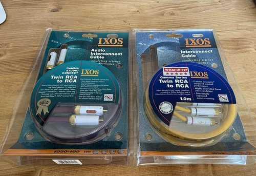 Межблочный rca кабель Ixos silver и Ixos gold 1м