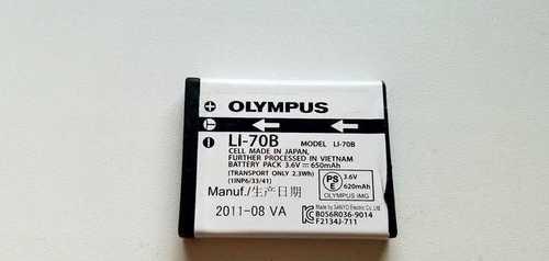Аккумулятор LI-70B Olympus