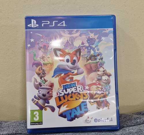 Диск PS4, New Super Luckys Tale
