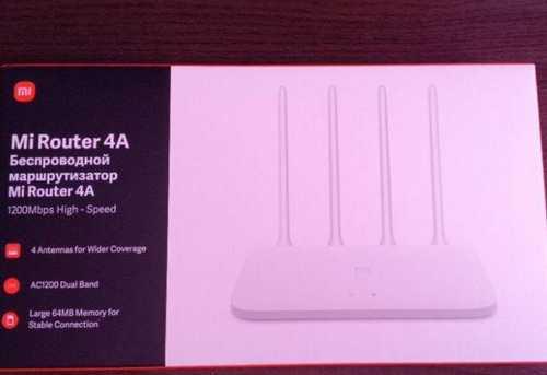 Новый Xiaomi Mi Router 4A