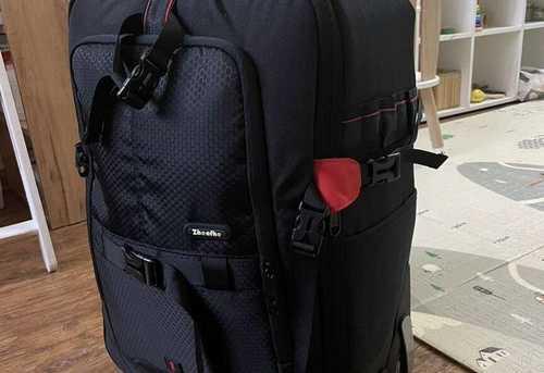 Рюкзак для фототехники на колесах фоточемодан