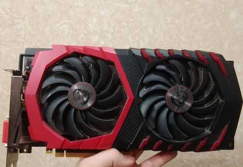 Видеокарта Msi GTX 1060 Gaming X/ (как Rx580)