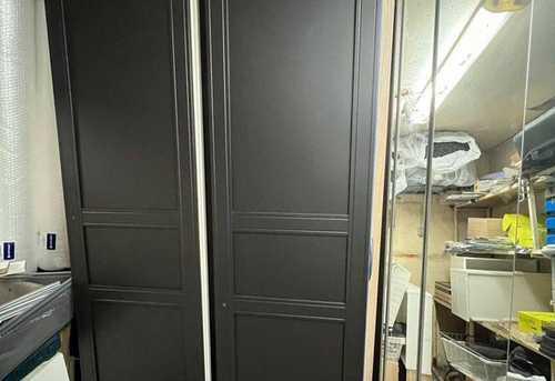 Двери IKEA Flisberget 50х229 черные