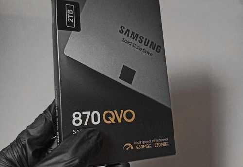 Новый SSD Samsung 870 QVO 2TB Гарантия