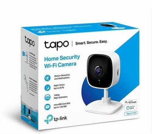 Wi-Fi видеокамера Tp-link Tapo C100. Видеоняня