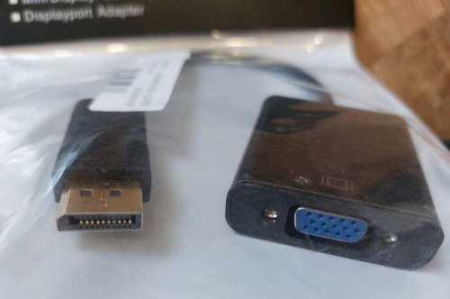 Кабель переходник DisplayPort (m) - VGA (f)