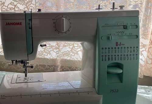Швейная машина janome 7522 бу