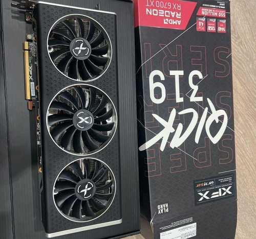 Видеокарта xfx rx6700 xt