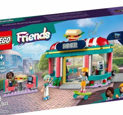 Lego Friends Закусочная в центре Хартлейк 41728