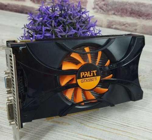 Видеокарта Palit GeForce GTX 550 Ti 1GB gddr5