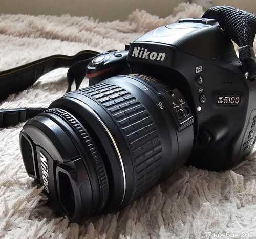 Зеркальный фотоаппарат Nikon d5100 kit 18-105