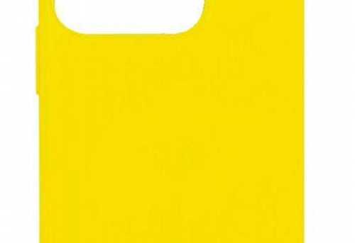 Накладка силикон Silicone Case для iPhone 15 Лимон