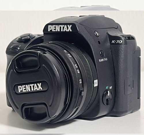 Pentax K-70 kit 18-50mm. Пробег 2 000. Как новый