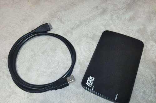 Внешний корпус SSD, HDD 2.5" SATA USB3.0