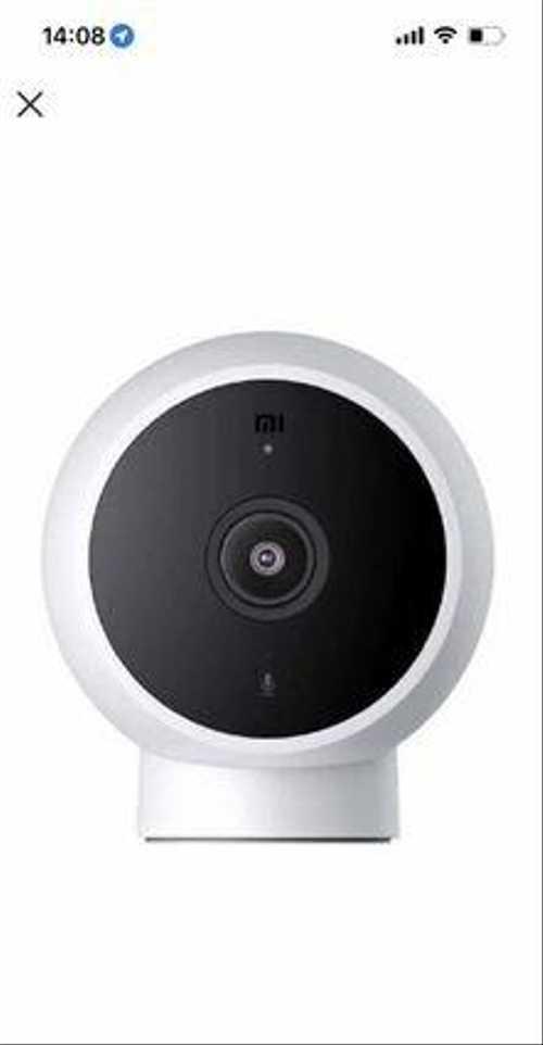 Видеокамера Xiaomi Mi Camera 2K, 3Мп, Wi-Fi, белая