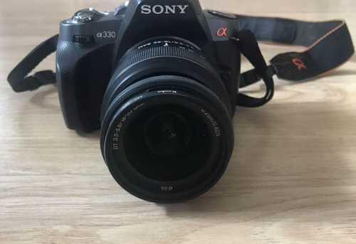 Фотоаппарат sony A330 (сумка+шнур+зарядка)