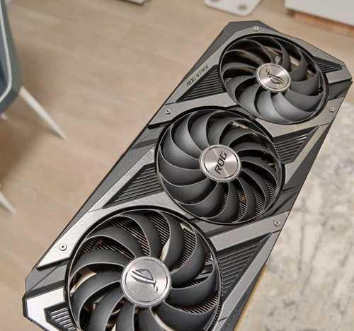 Видеокарта Asus Rog Strix rtx 3090 24 gb