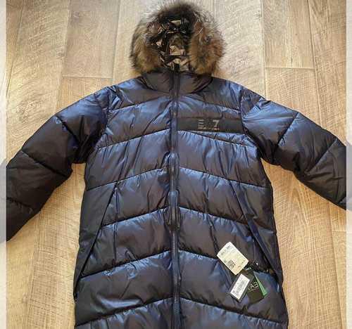 Пуховик EA7 Puffy Jackets мужской оригинал