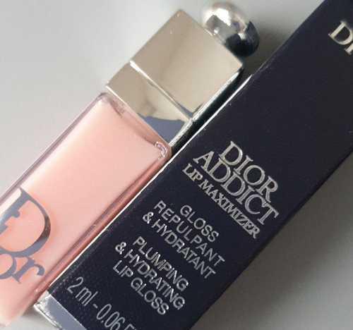 Dior addict lip maximizer, 001 тон, pink, 2ml