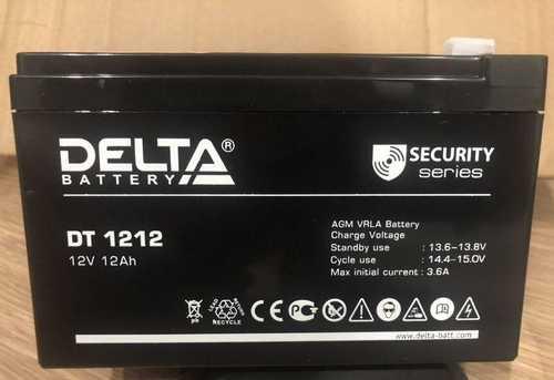 Акб,Аккумуляторная батарея Delta DT 1212/1240
