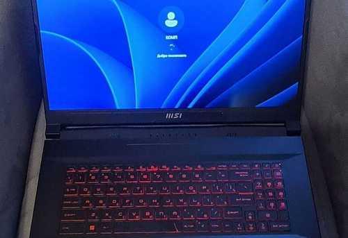 Игровой ноутбук 17.3" MSI Katana GF76 11SC-853XRU, 1024 ГБ, Core i5-11400H, RAM 16 ГБ, GeForce GTX 1650 4 ГБ