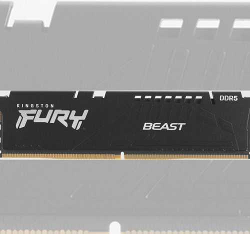 Оперативная память Kingston Fury Beast Black KF560C40BB-32 DDR5 - 1x 32гб 6000мгц, dimm, Ret KF560C4