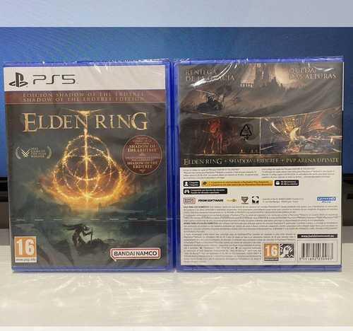 Elden ring shadow of the erdtree ps5 (новый)