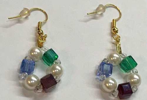 Серьги из полимерной глины