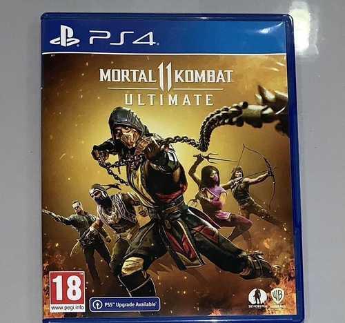 Mortal kombat 11 ultimate ps4/5 диск