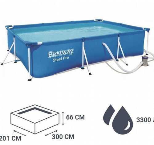 Каркасный бассейн