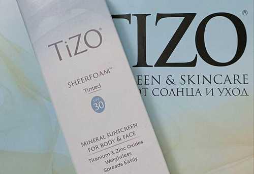 Спрей-пенка солнцезащитый для лица и тела Tizo
