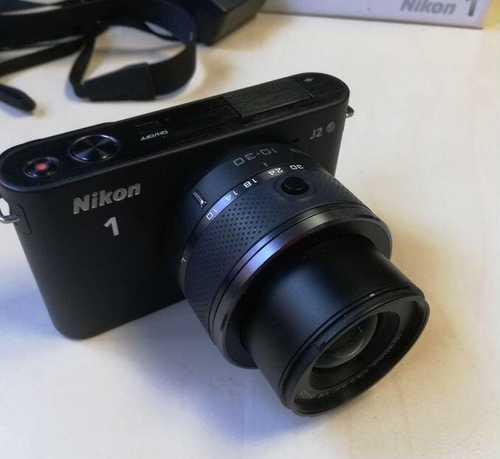 Nikon 1 j2 + объектив 10-30mm в коробке