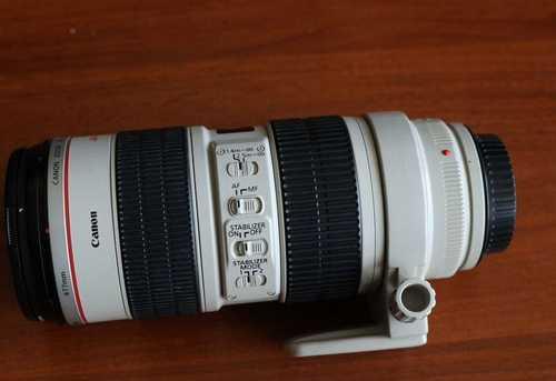 Canon ef 70 200 2.8l IS USM
