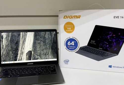 14.1" DIGMA EVE 14 C414, 64 ГБ, Celeron N4020, RAM 4 ГБ, Intel UHD Graphics 600