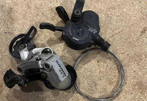 Задний переключатель и манетка Sram sx-4