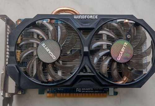 Видеокарта gtx 750 ti 2 gb gigabyte