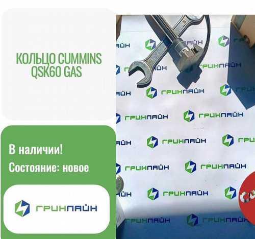 Кольцо Cummins QSK60 Gas 3081695