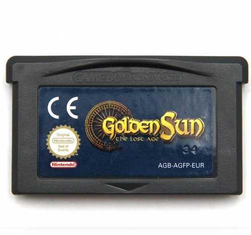 Golden Sun the Lost Age (Nintendo GBA, Без коробк