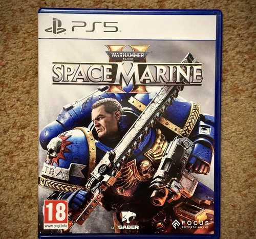 Warhammer 40000 space marine ps5 диск