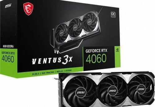 Видеокарта MSI nvidia Ventus 3X RTX4060