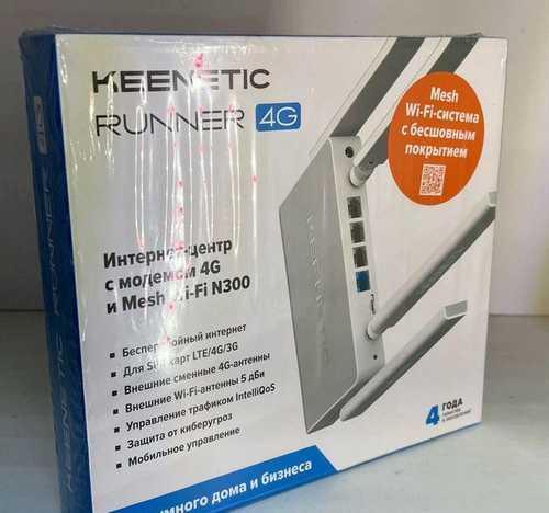 Wi-Fi роутер с модемом Keenetic Runner 4G (KN-2212