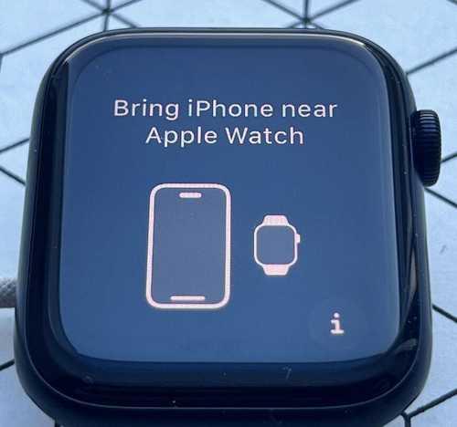 Apple Watch SE 2 44mm Midnight оригинал на iCloud