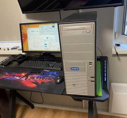 Интел 4 ядра, 4 гига, 9600 gt, HDD
