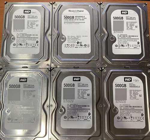Жесткий диск WD wd5000azlx 500gb