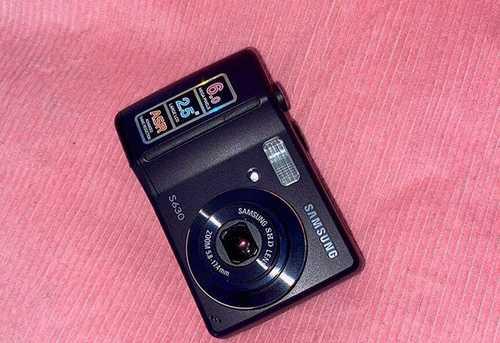 Y2k компактный фотоаппарат Samsung