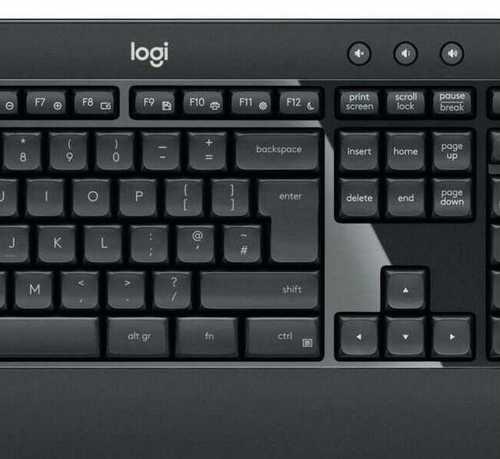 Беспроводная клавиатура и мышь logitech mk540