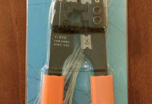 Клещи обжимные для кабеля Gembird T-210 RJ-45