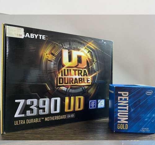 Материнская плата gigabyte Z390 UD