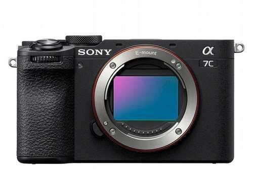 Беззеркальный фотоаппарат Sony a7C II Body, черный