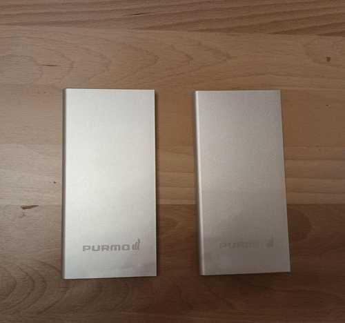 2 Повербанка purmo 7000mAh